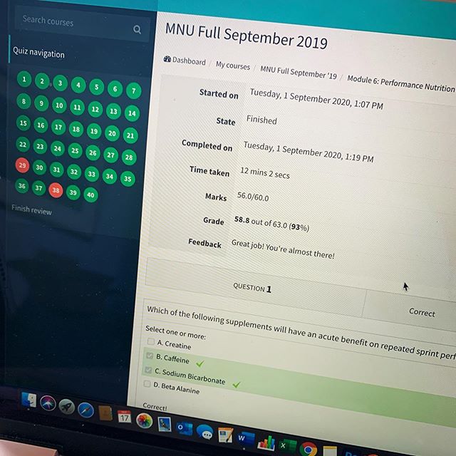 MNU Module 6 & Revision - EJP Nutrition